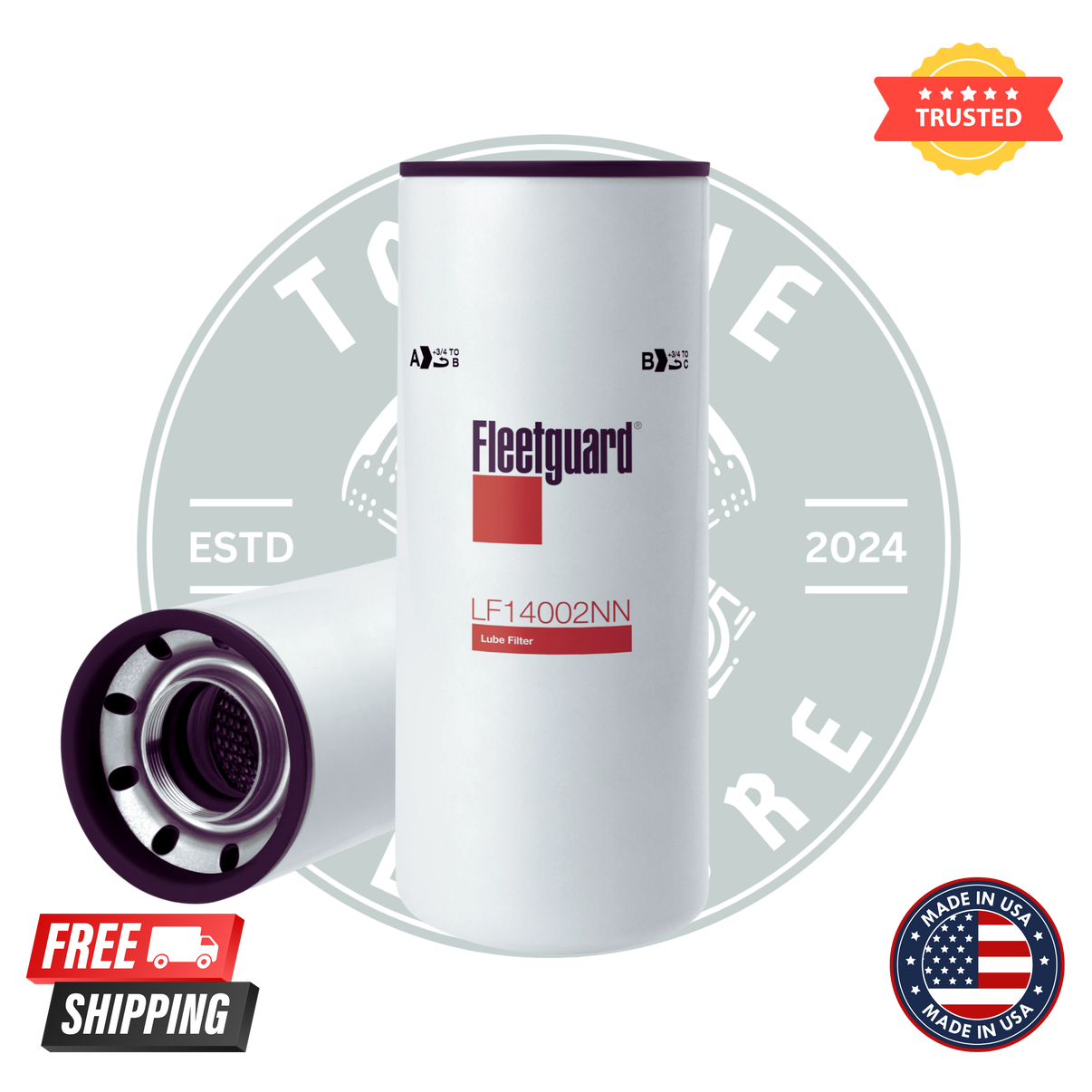 Fleetguard LF14002NN Oil Filter – Torque Treasure
