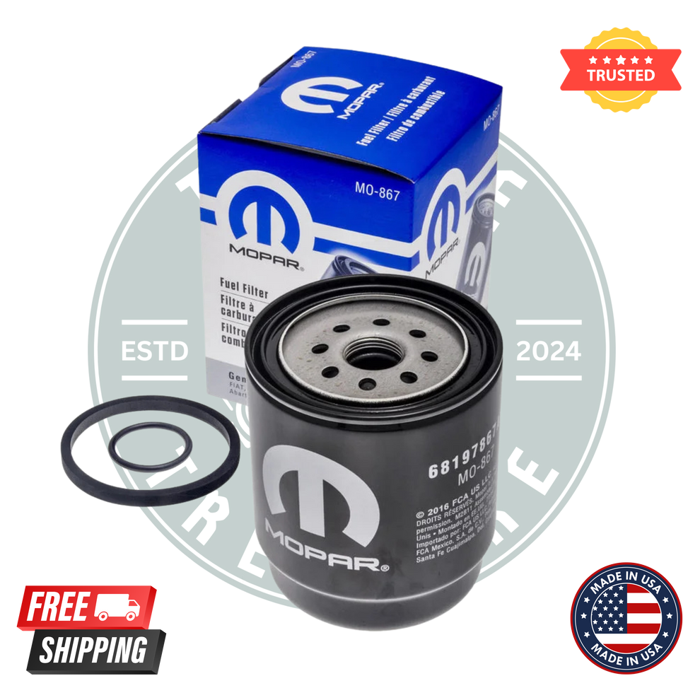 Mopar 68197867AB Fuel/Water Separator Filter Kit – Torque Treasure